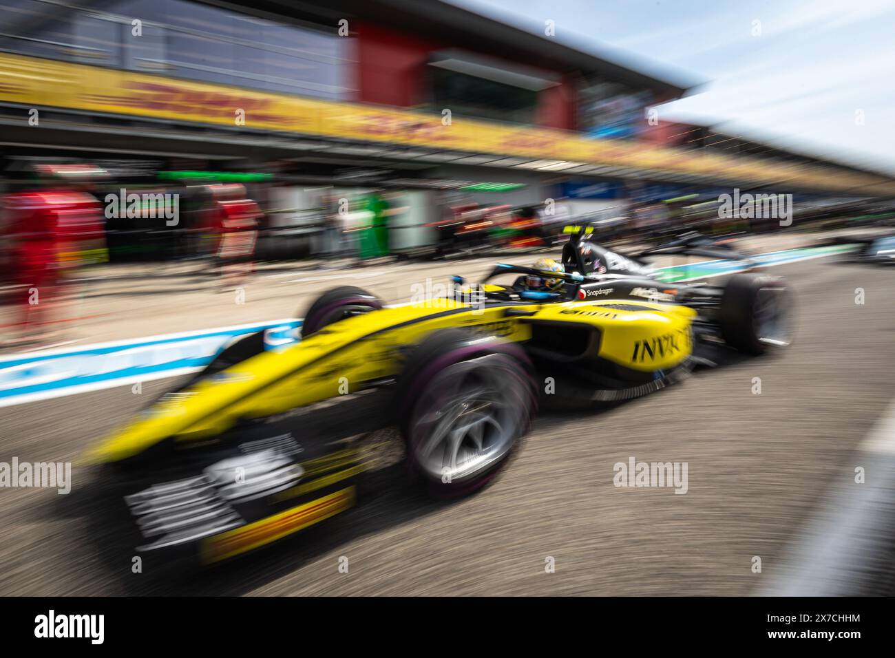 10 BORTOLETO Gabriel (bra), Invicta Racing, Dallara F2 2024, action ...