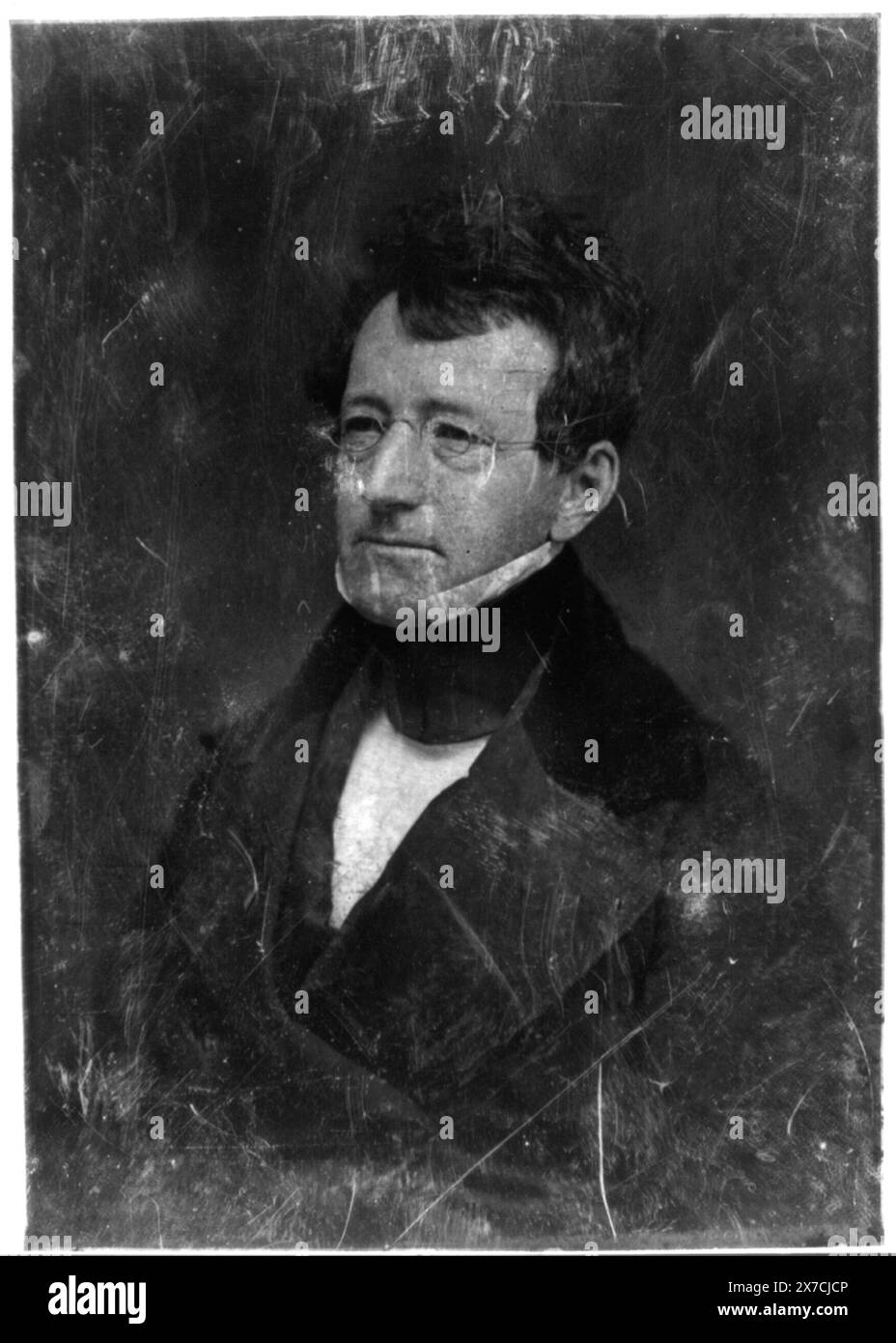Samuel G. Goodrich, head-and-shoulders portrait, three-quarters to the ...