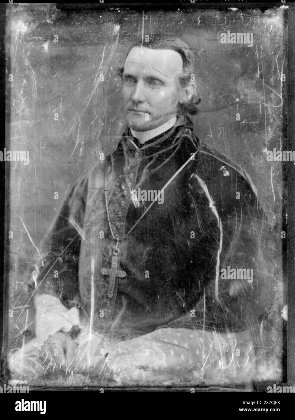 Cardinal John McCloskey, head-and-shoulders portrait, three-quarters to ...