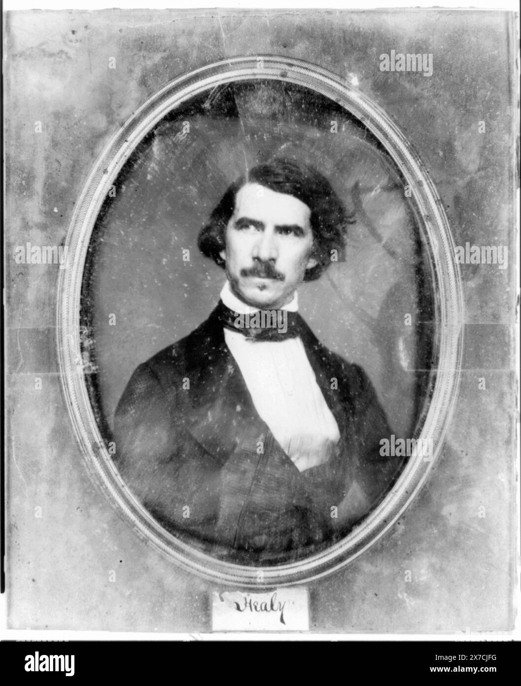 G.P.A. Healy, half-length portrait, facing front, Likeness resembles ...