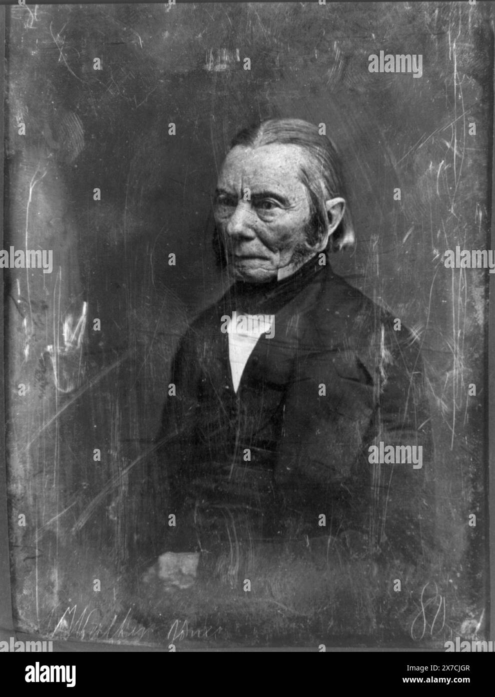 Walter Jones, three-quarter length portrait, three-quarters to the left ...