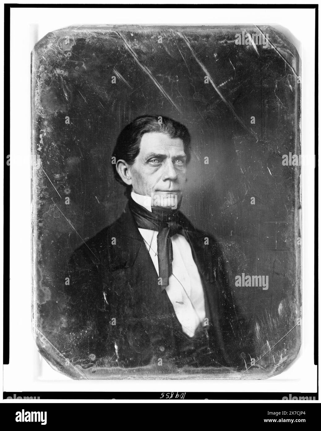 Memucan Hunt, half-length portrait, three-quarters to the right ...