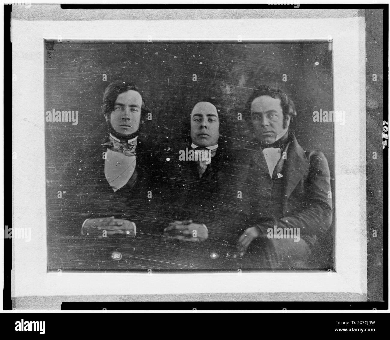 Henry, George and Stephen Childs, half-length portrait, facing front ...