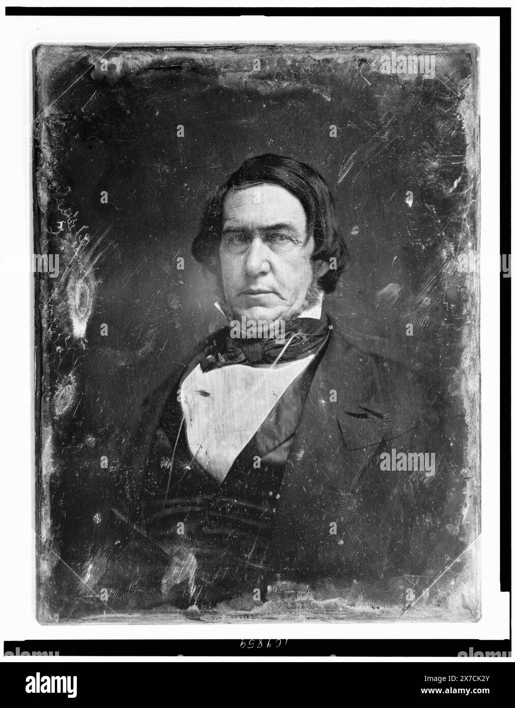 Unidentified man, half-length portrait, facing slightly left, eyes ...