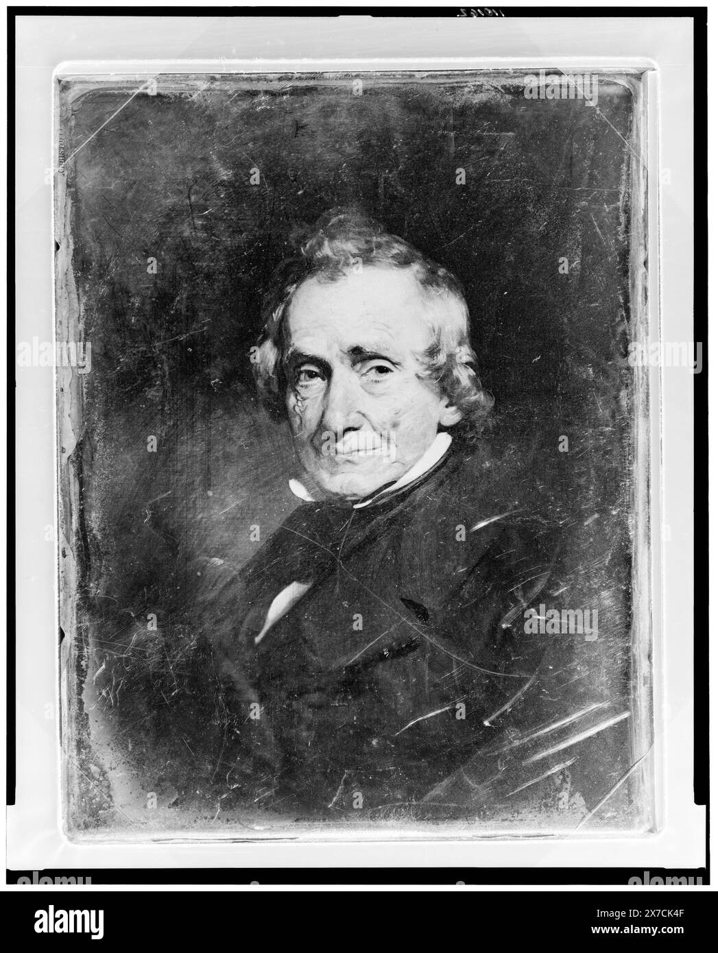 Thomas Sully, head-and-shoulders portrait, three-quarters to the left ...