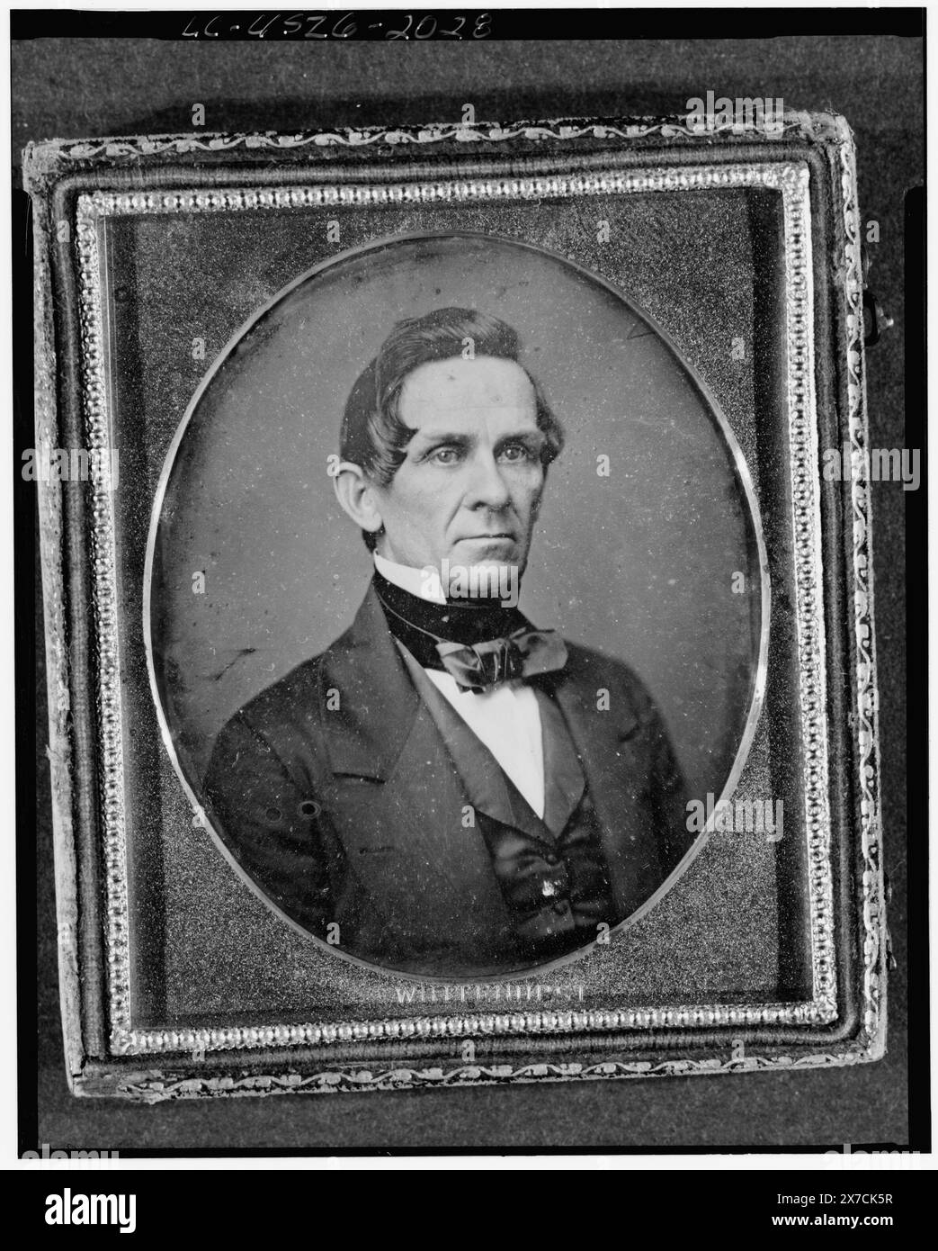 Unidentified man, head-and-shoulders portrait, facing slightly right ...