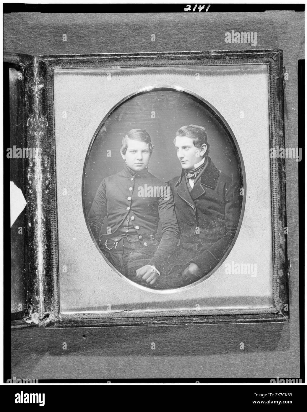 William Hazard and Moses Augustus Field, three-quarter length portrait ...