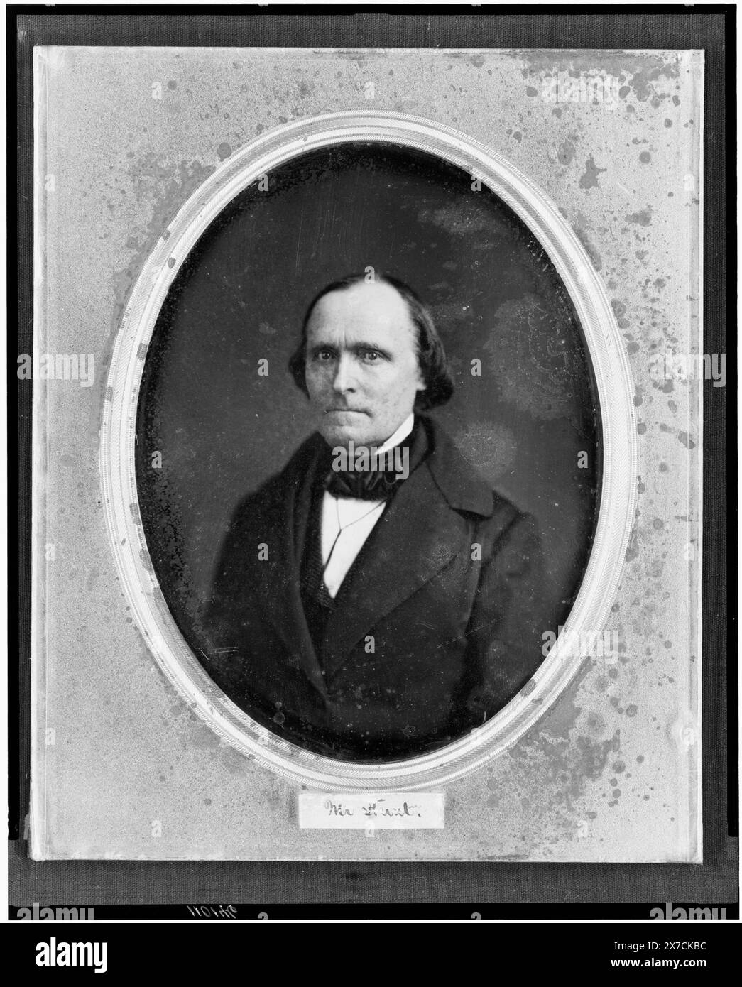 Freeman Hunt, half-length portrait, slightly to the left, Manuscript ...