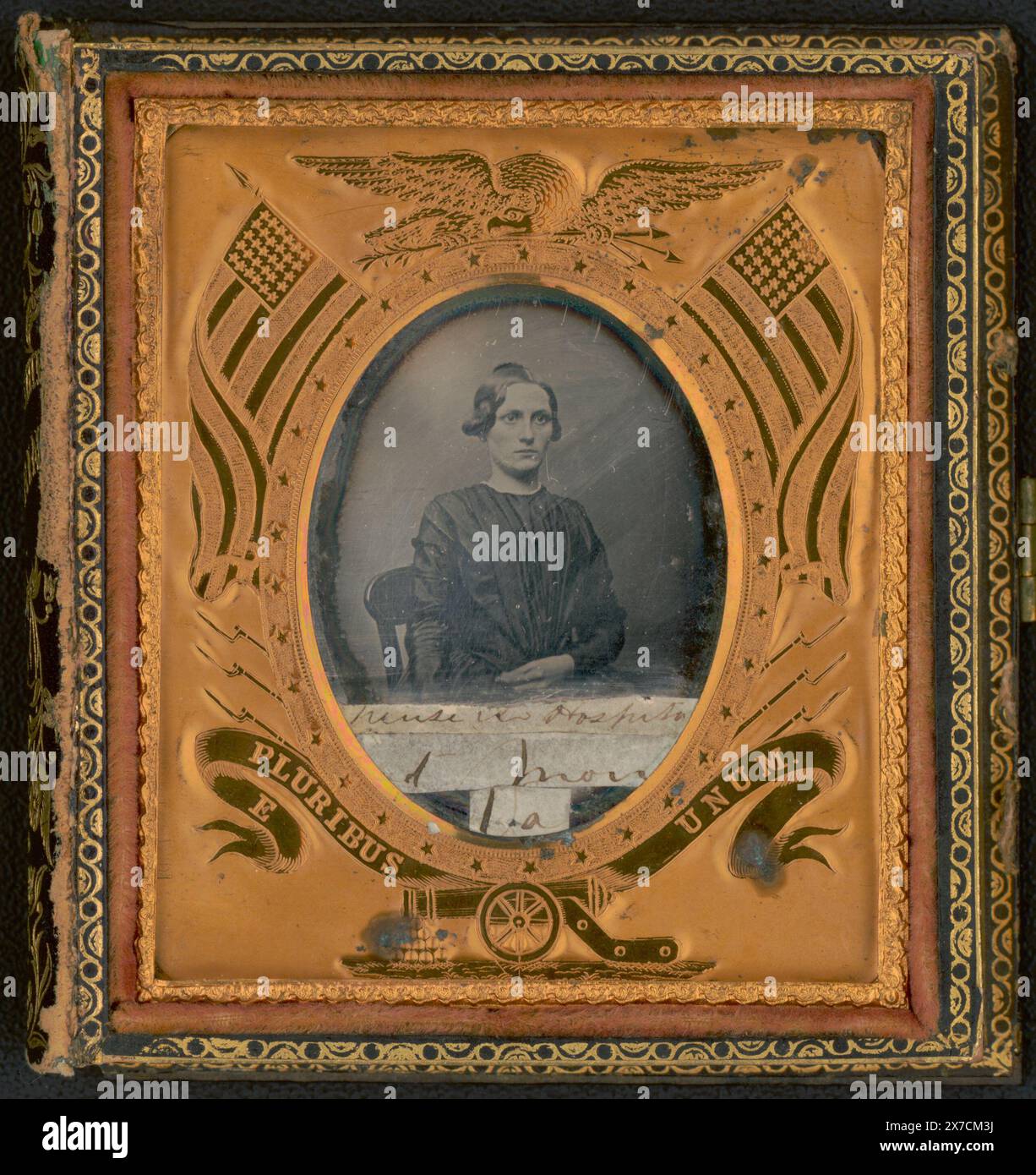 Unidentified Civil War nurse who worked at Fort Monroe, Virginia, and ...