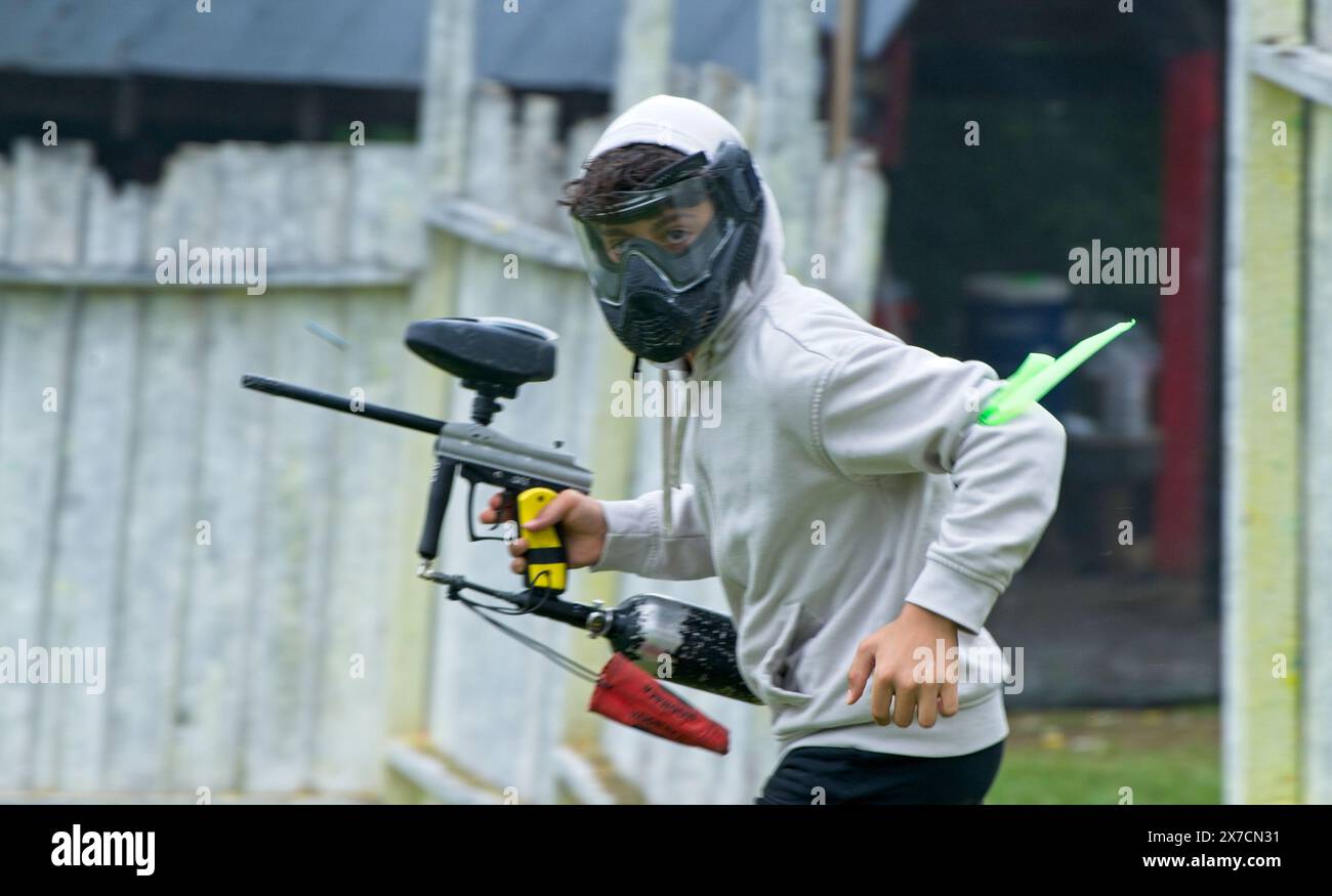 UNITED STATES: 05-19-2024: "Hogback Mountain Paintball has 70 acres ...