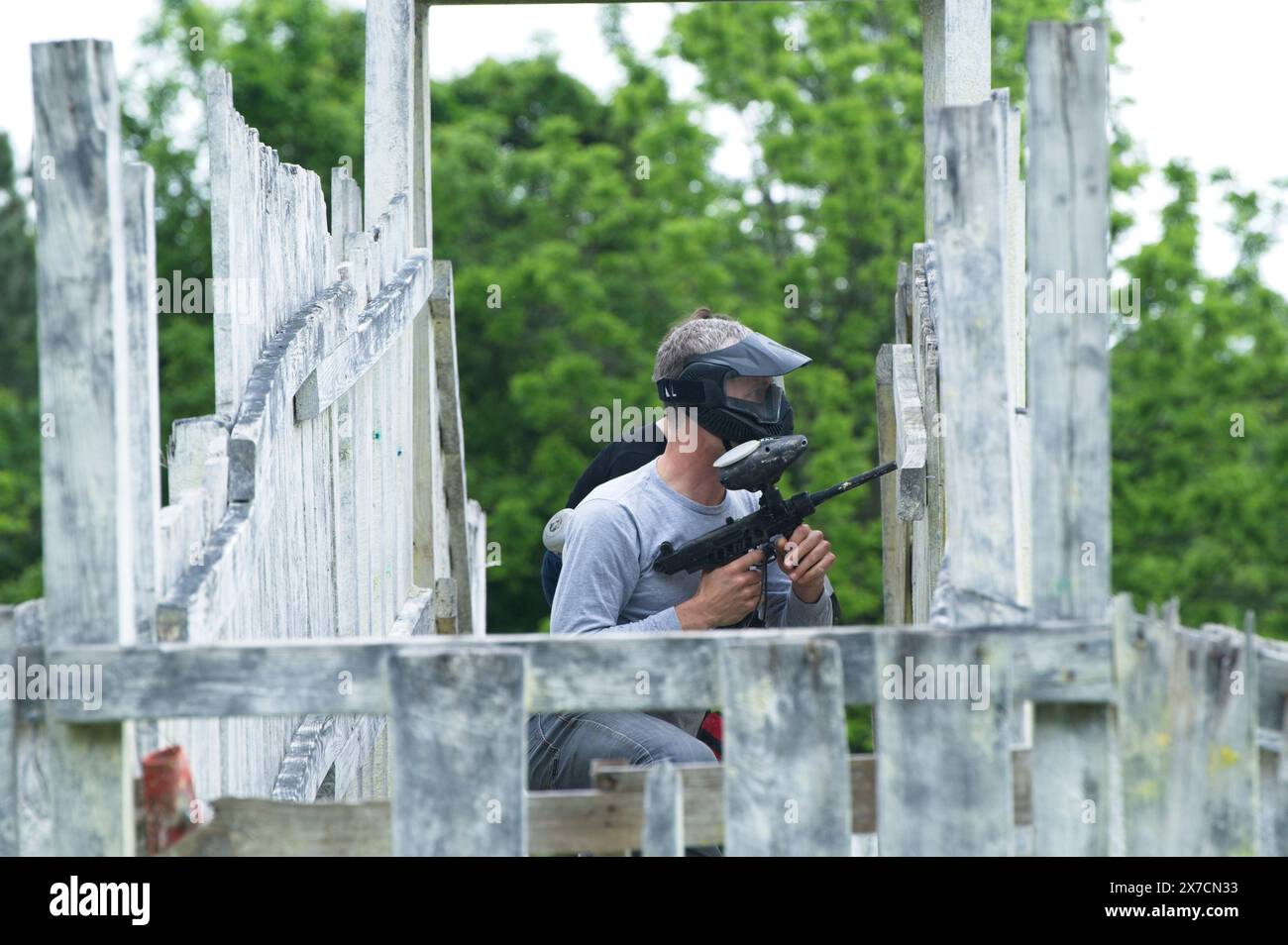 UNITED STATES: 05-19-2024: "Hogback Mountain Paintball has 70 acres ...