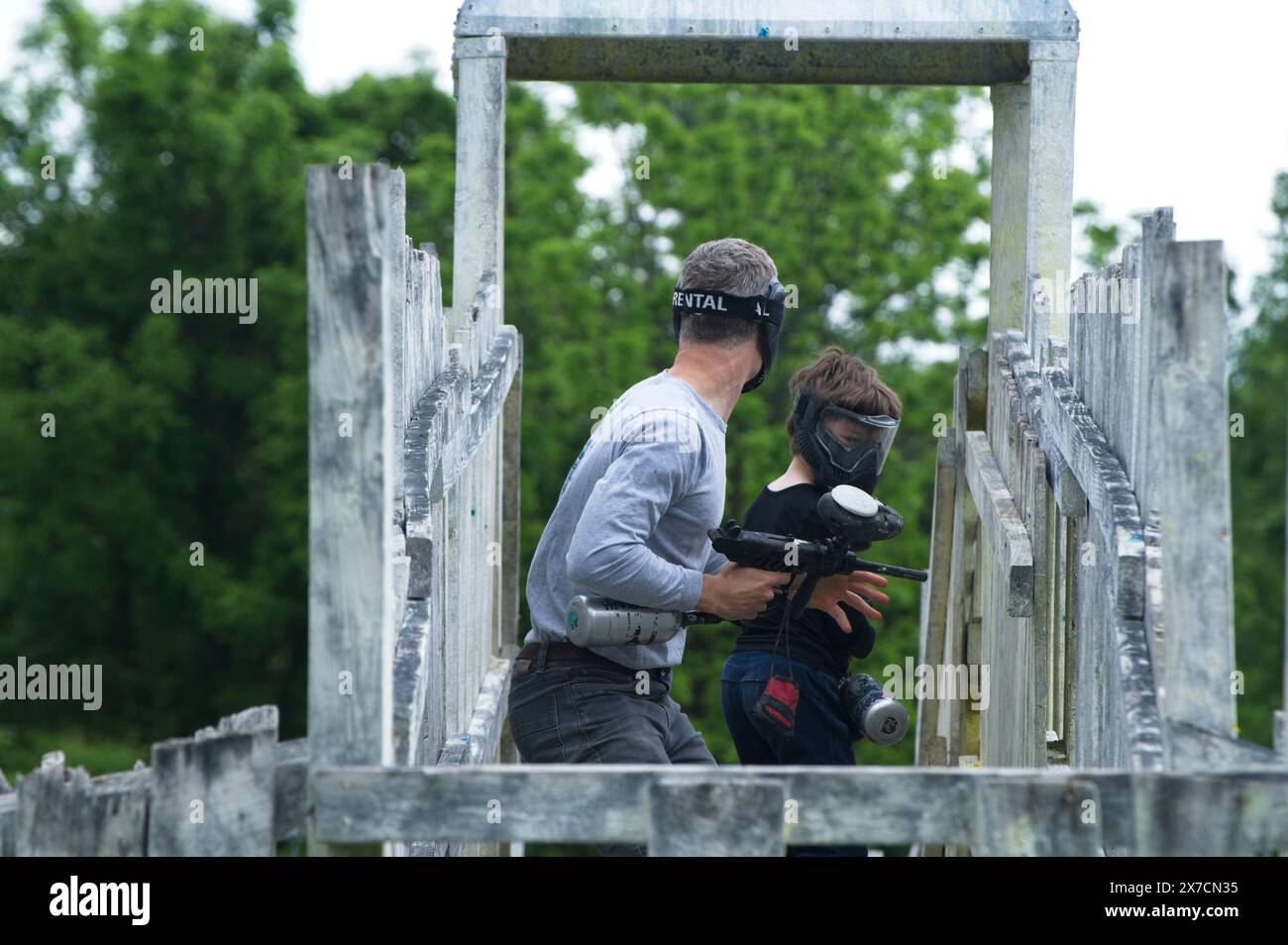 UNITED STATES: 05-19-2024: "Hogback Mountain Paintball has 70 acres ...