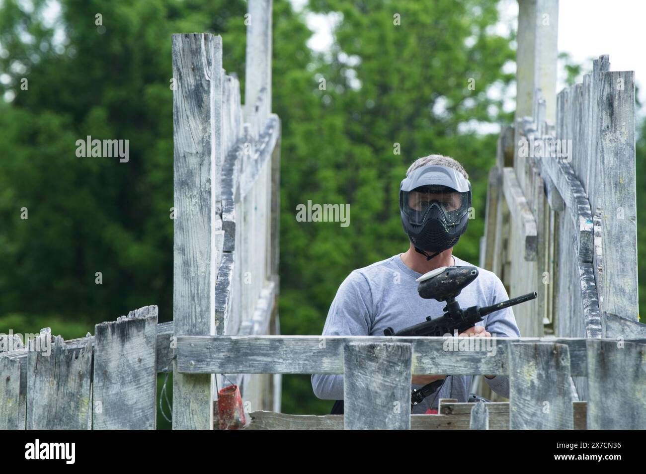UNITED STATES: 05-19-2024: "Hogback Mountain Paintball has 70 acres ...