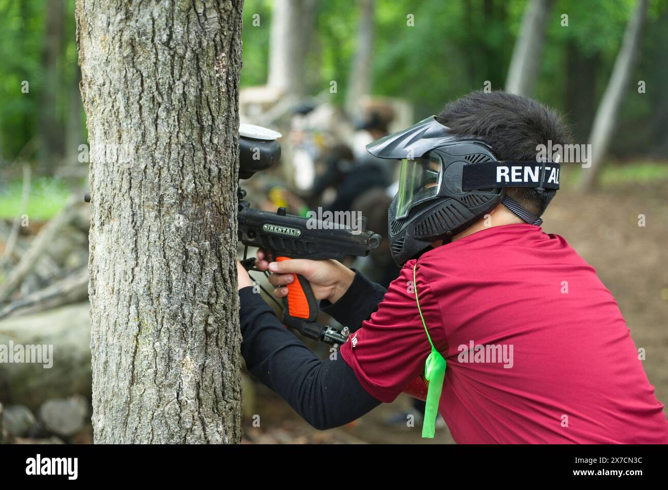 UNITED STATES: 05-19-2024: "Hogback Mountain Paintball has 70 acres ...