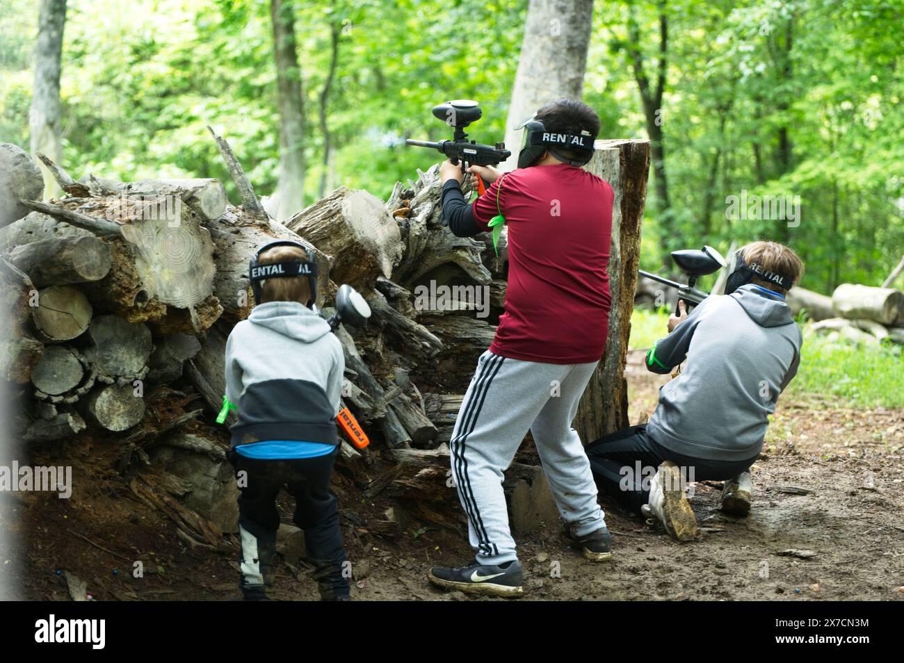 UNITED STATES: 05-19-2024: "Hogback Mountain Paintball has 70 acres ...
