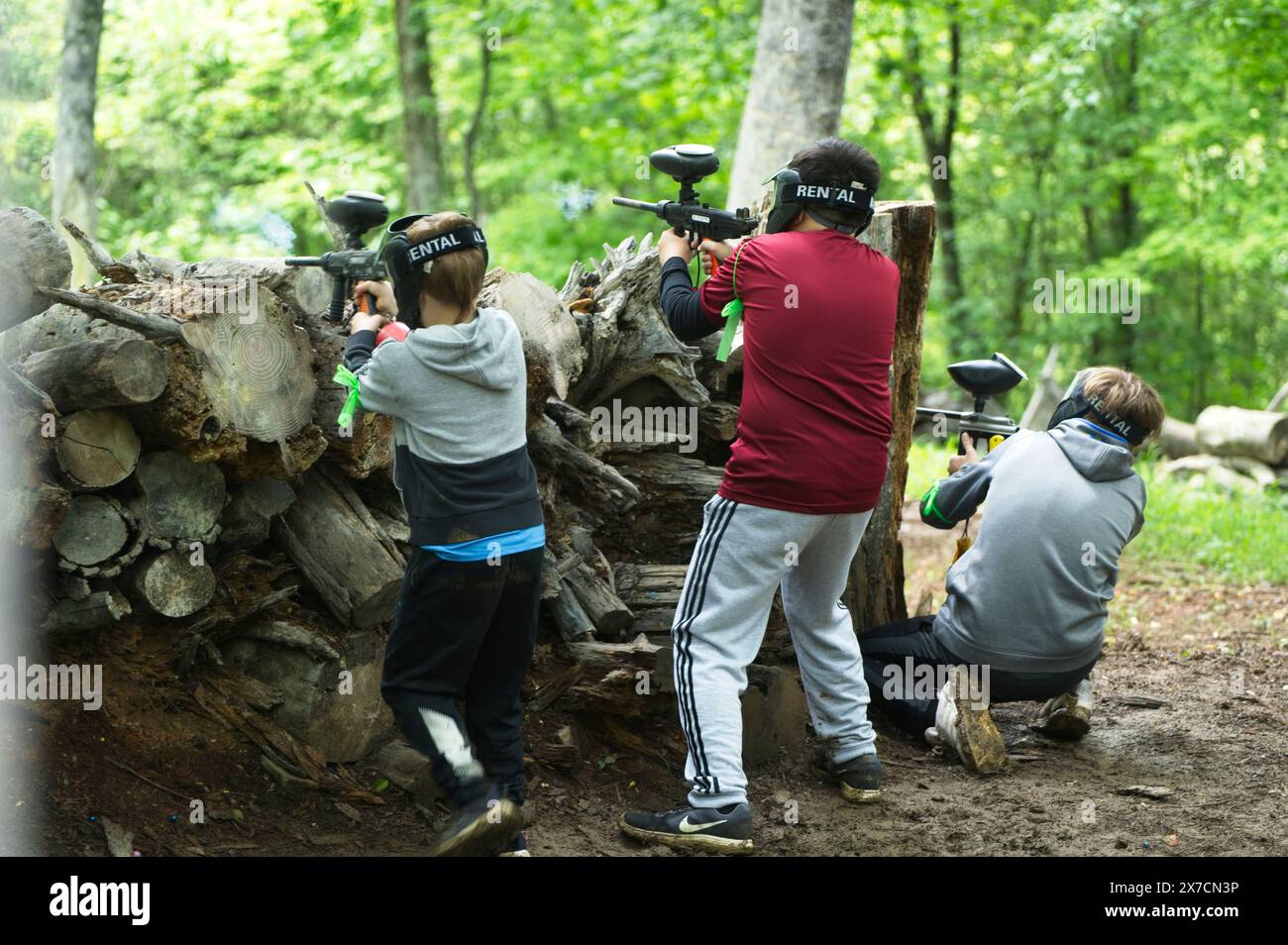 UNITED STATES: 05-19-2024: "Hogback Mountain Paintball has 70 acres ...