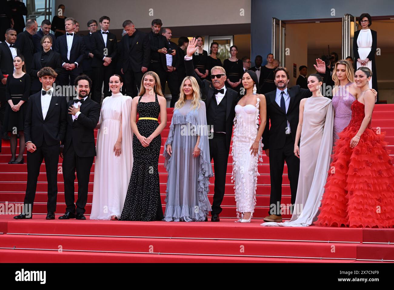 (left to right) Hayes Costner, Alejandro Edda, Jena Malone, Georgia ...