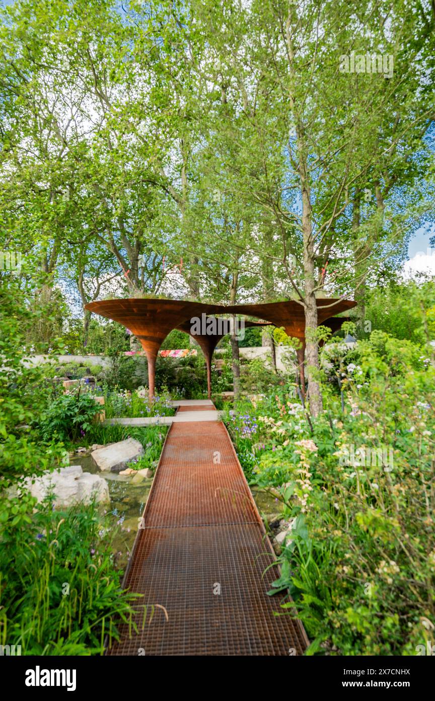 London, UK. 19th May, 2024. WaterAid Garden, Designer: Tom Massey & Je ...