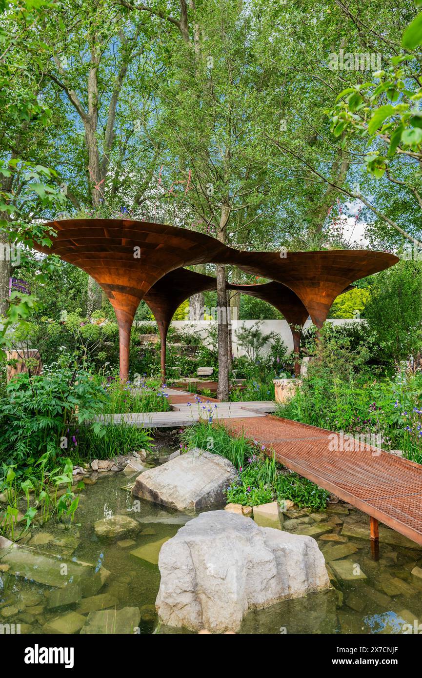 London, UK. 19th May, 2024. WaterAid Garden, Designer: Tom Massey & Je ...