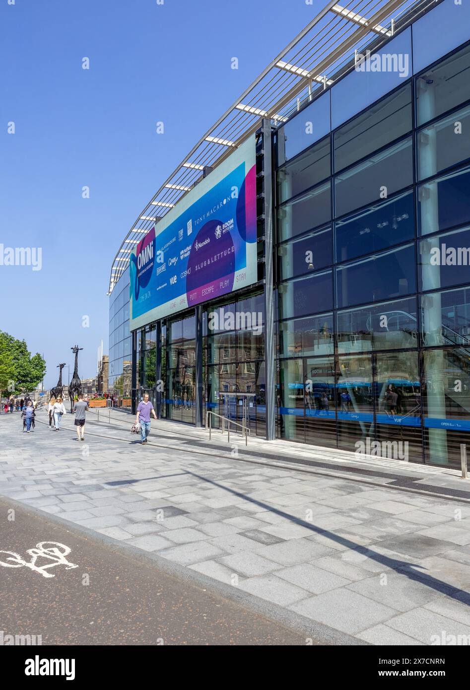 Omni Centre is a leisure complex for cinema's and food and drink, Leith Walk, Edinburgh ...