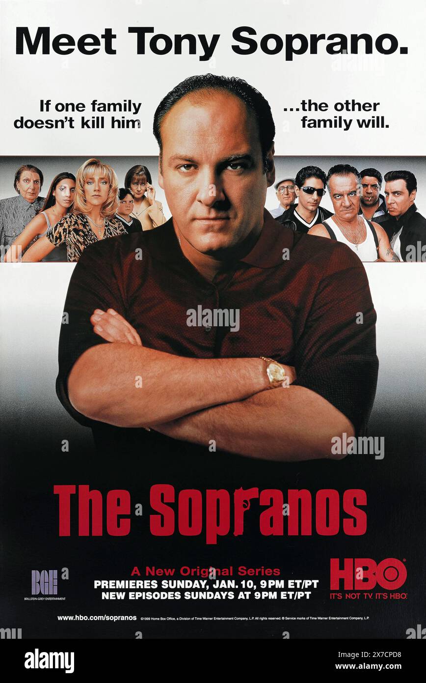 The sopranos poster hi-res stock photography and images - Alamy