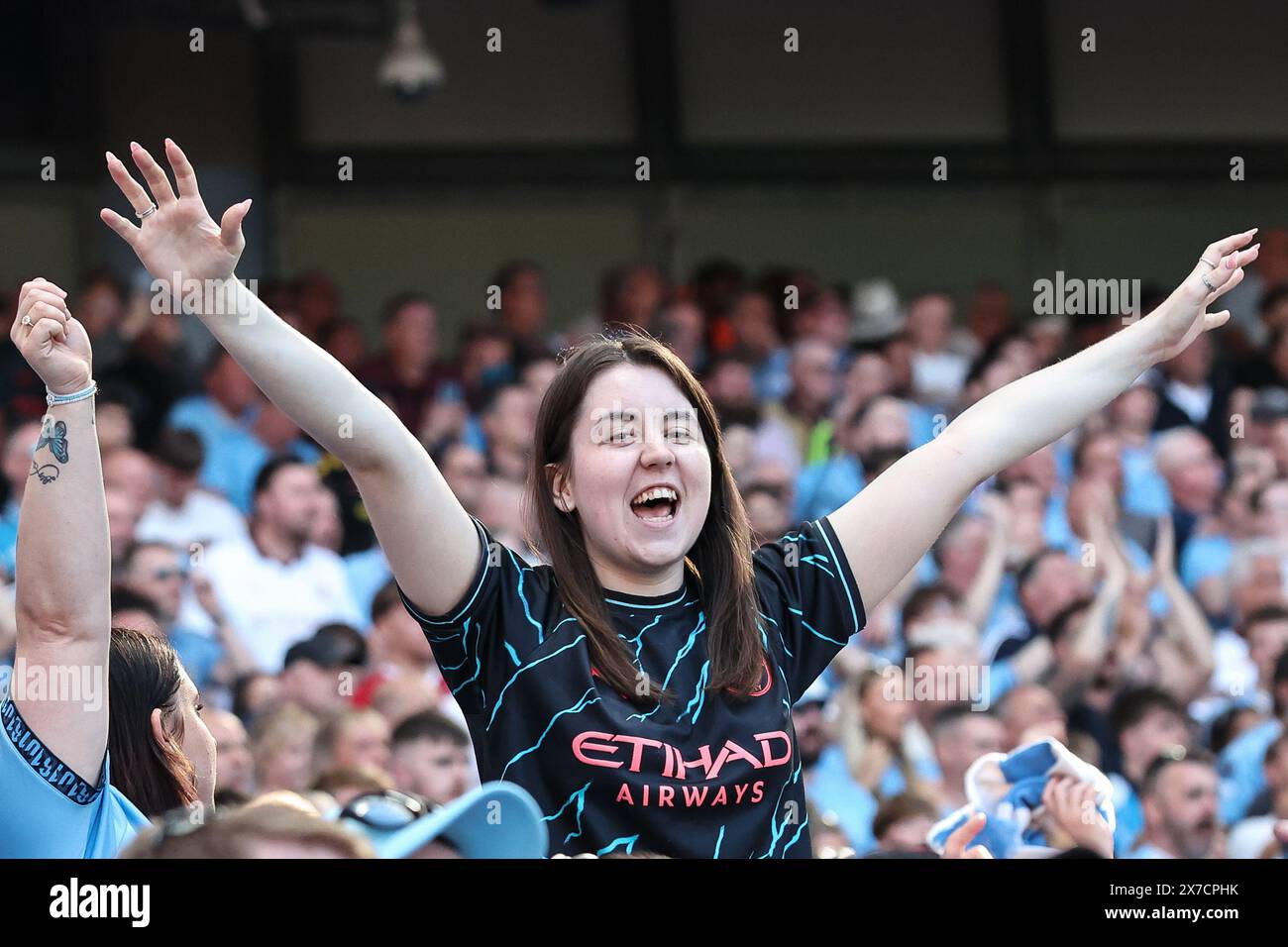 Man city win premier league hi-res stock photography and images - Alamy