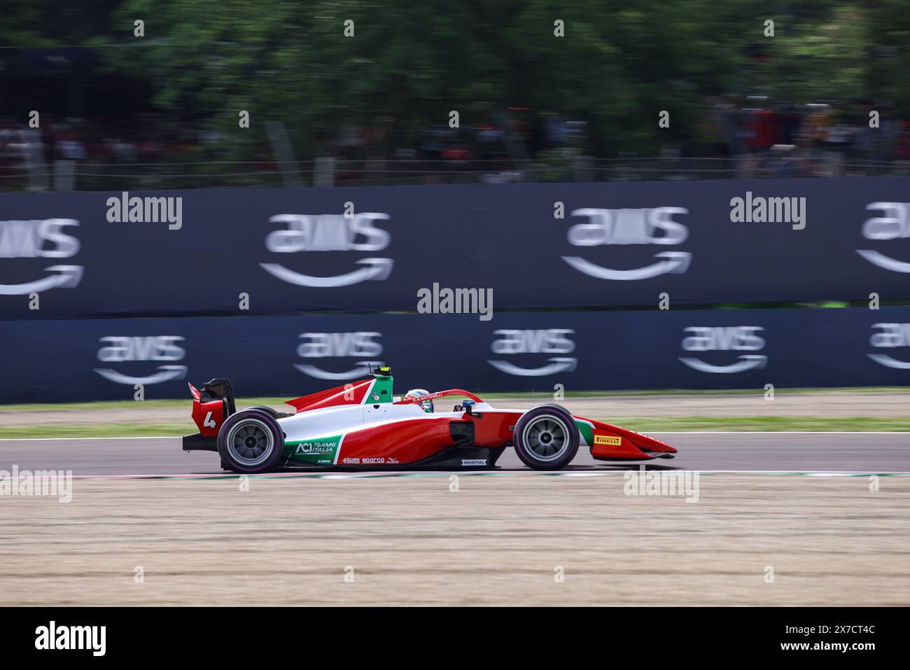 04 ANTONELLI Andrea Kimi (ita), Prema Racing, Dallara F2 2024, action ...