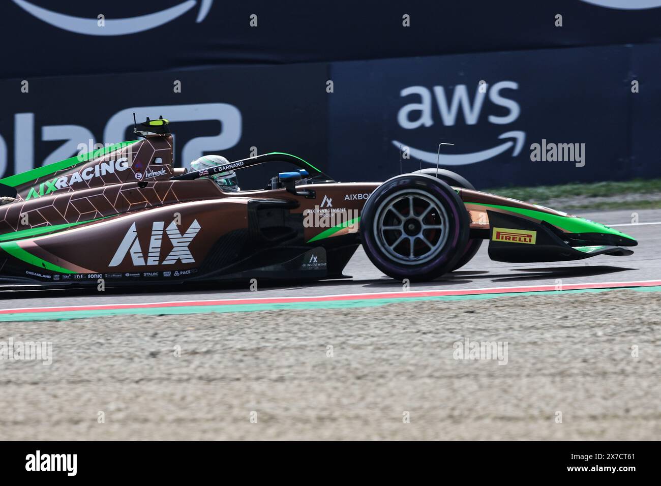 25 BARNARD Taylor (gbr), PHM AIX Racing, Dallara F2 2024, action during ...