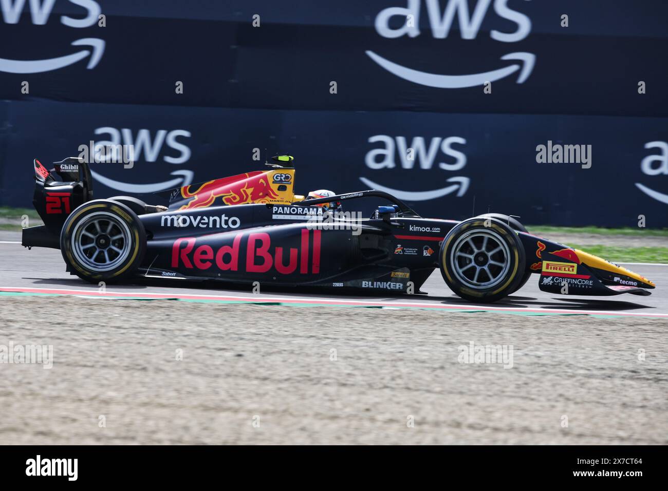 21 MARTI Pepe (spa), Campos Racing, Dallara F2 2024, action during the ...