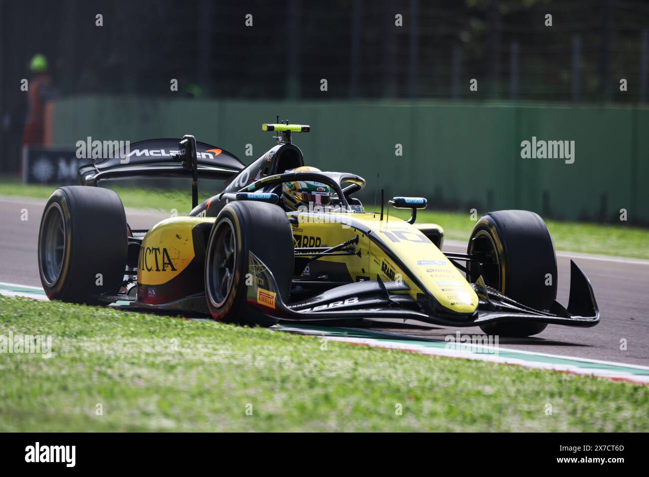 10 BORTOLETO Gabriel (bra), Invicta Racing, Dallara F2 2024, action ...