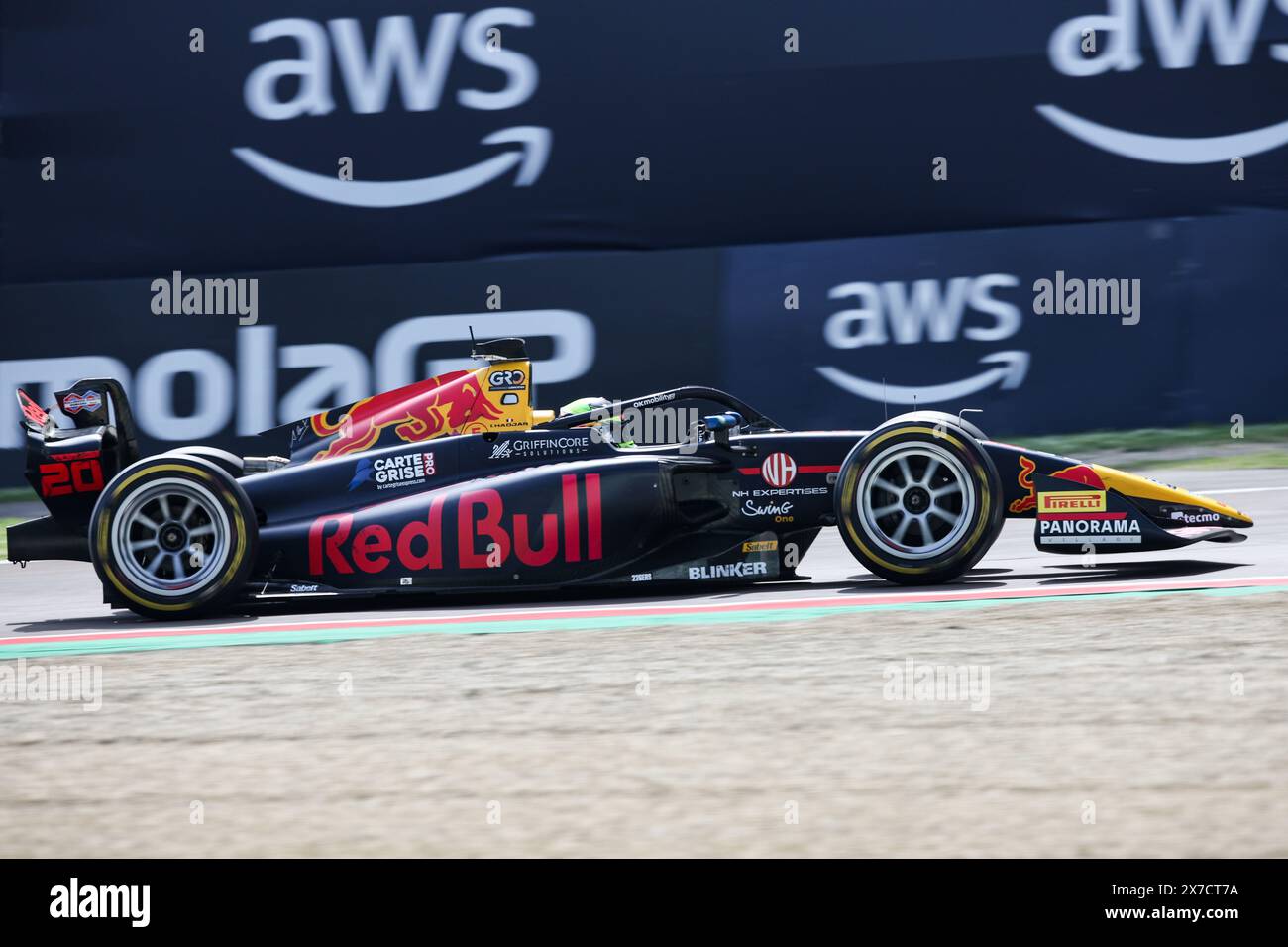 20 HADJAR Isack (fra), Campos Racing, Dallara F2 2024, action during ...