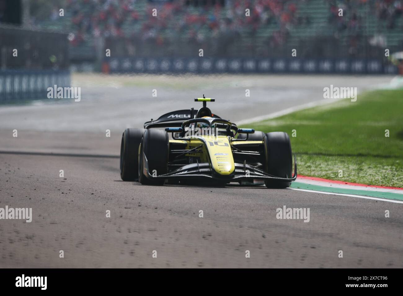 10 BORTOLETO Gabriel (bra), Invicta Racing, Dallara F2 2024, action ...