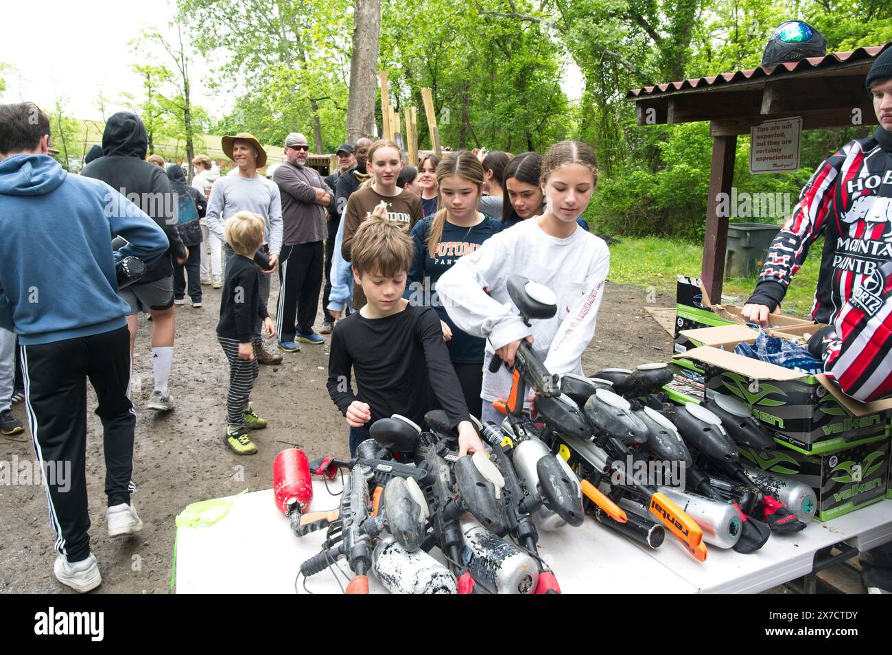 UNITED STATES: 05-19-2024: "Hogback Mountain Paintball has 70 acres ...