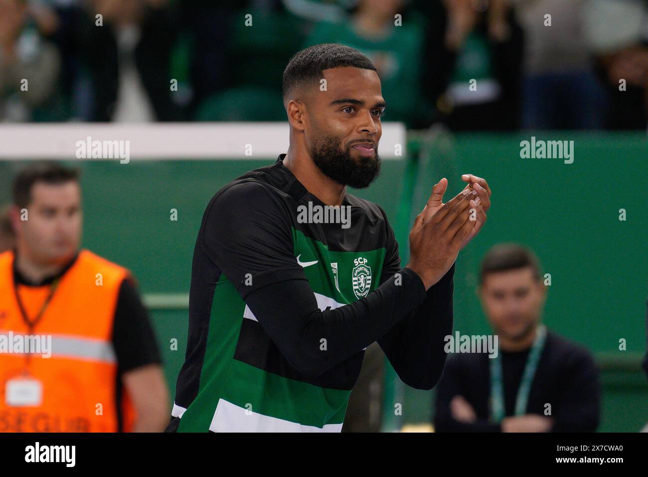 Jeremiah St. Juste of Sporting CP seen during the Liga Portugal BWIN ...