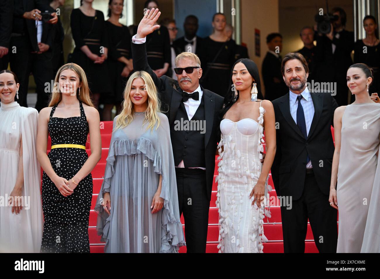 Cannes, France. 19th May, 2024. Jena Malone, Georgia MacPhail, Sienna ...