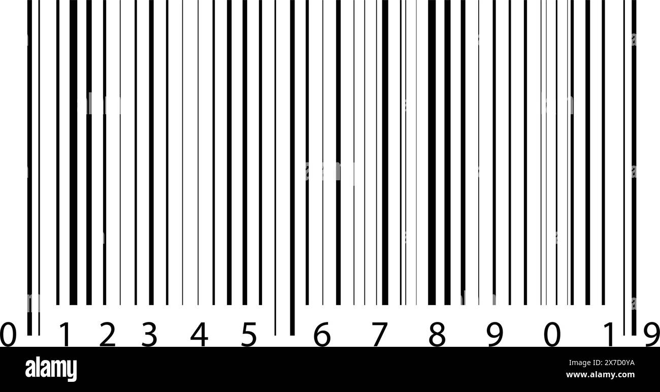 Universal product code. Barcode on transparent background Stock Vector ... Universal product code. Barcode on transparent background Stock Vector ...