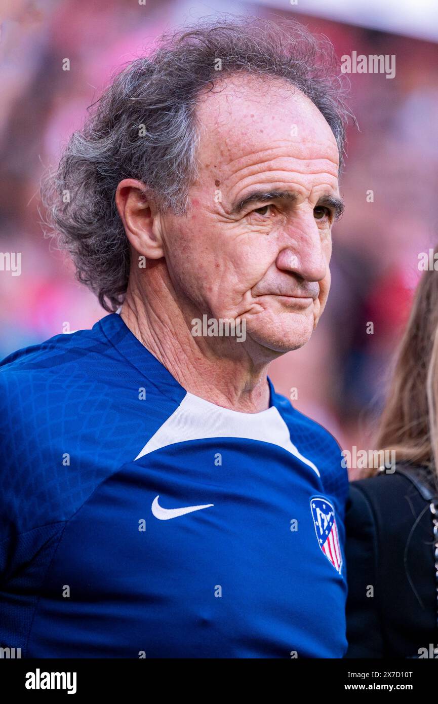 Madrid, Madrid, Spain. 19th May, 2024. Oscar Ortega, athletic trainer ...
