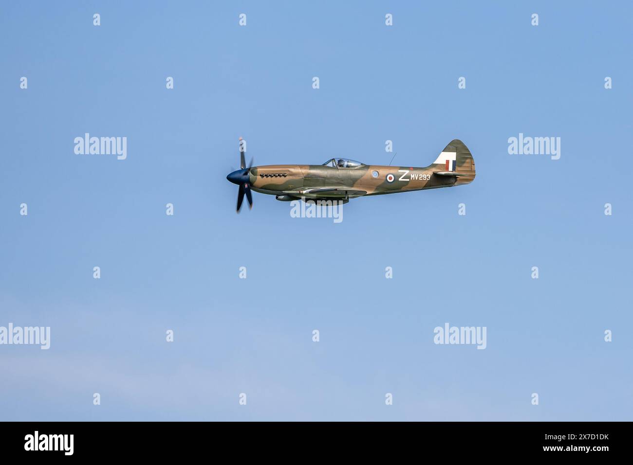 1947 Supermarine Spitfire FR.XIV, airborne at the Best of British Air ...