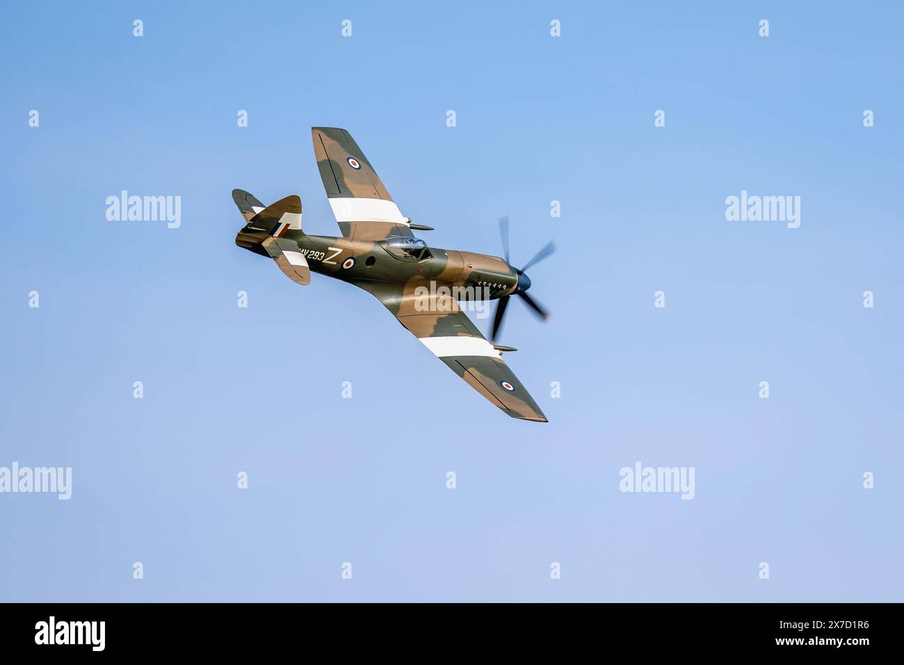 1947 Supermarine Spitfire FR.XIV, airborne at the Best of British Air ...