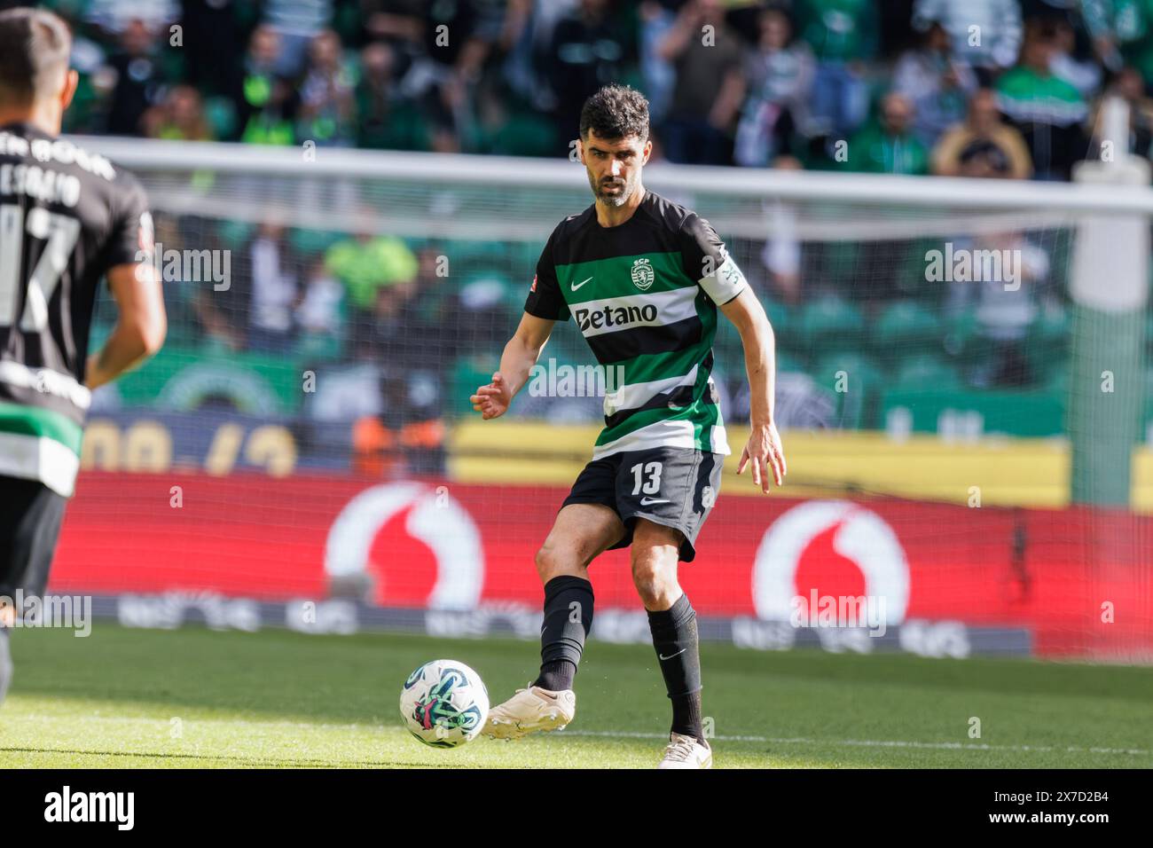 Lisbon, Portugal. 18th May, 2024. Luis Neto of (Sporting CP) seen in ...