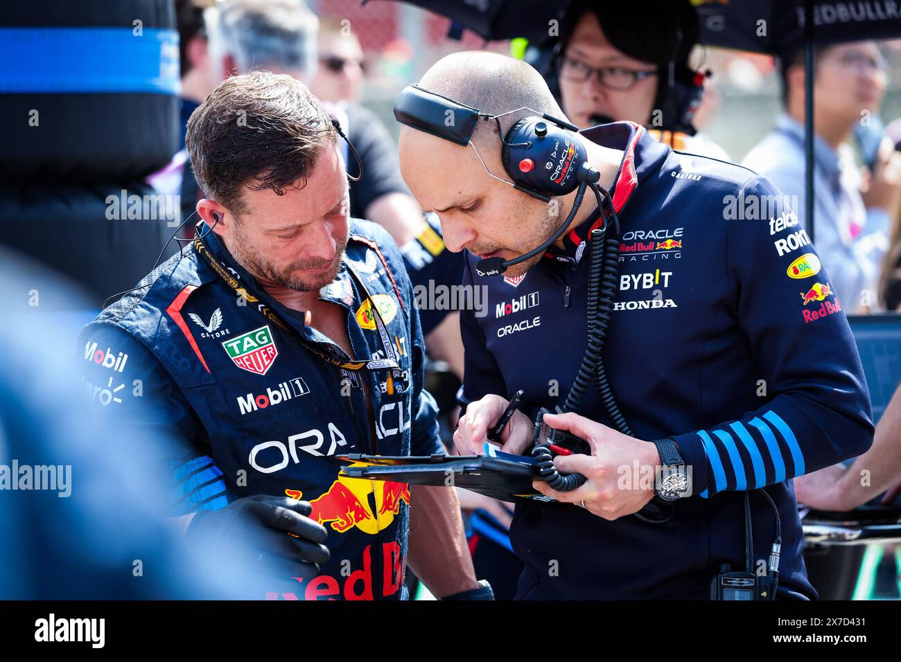 LAMBIASE Gianpiero, Race Engineer of Max Verstappen, portrait, during ...