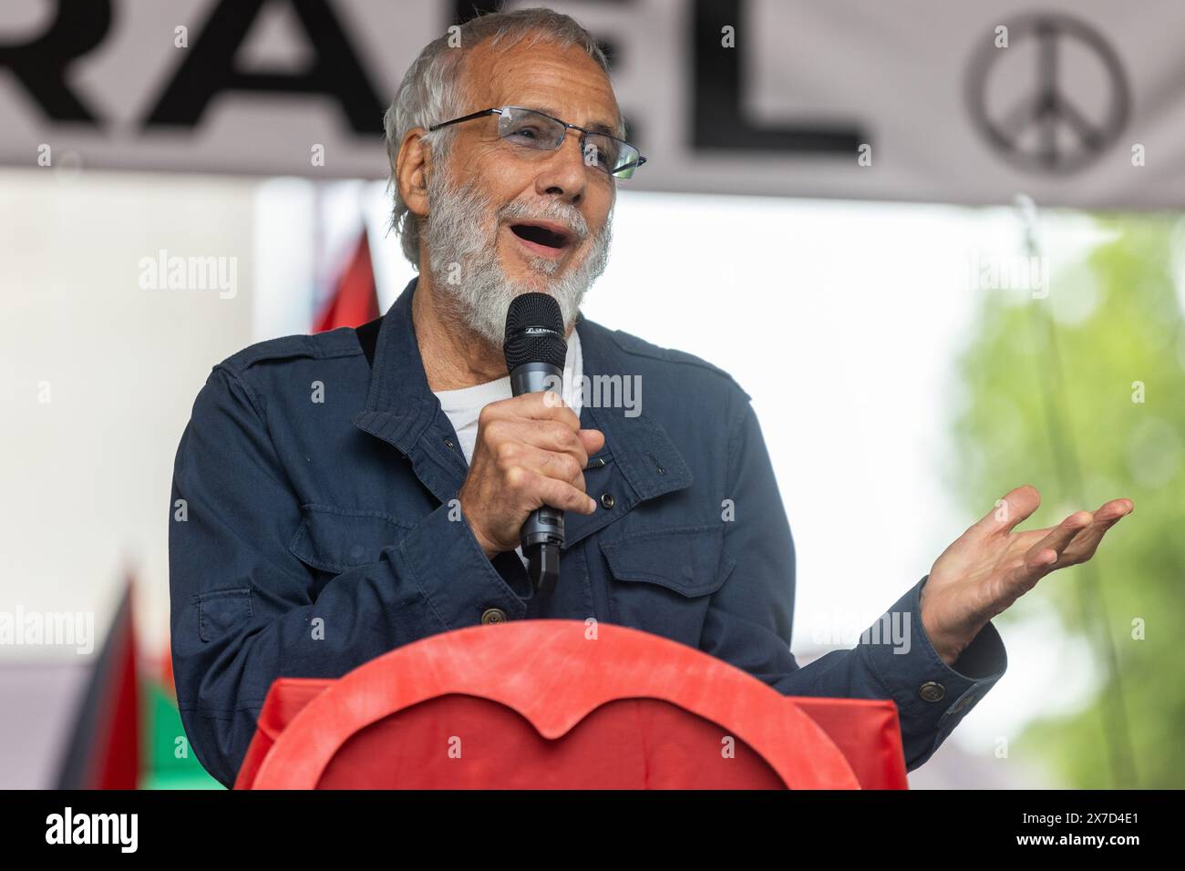 London, UK. 18th May, 2024. Singer-songwriter Yusuf Islam, also known ...