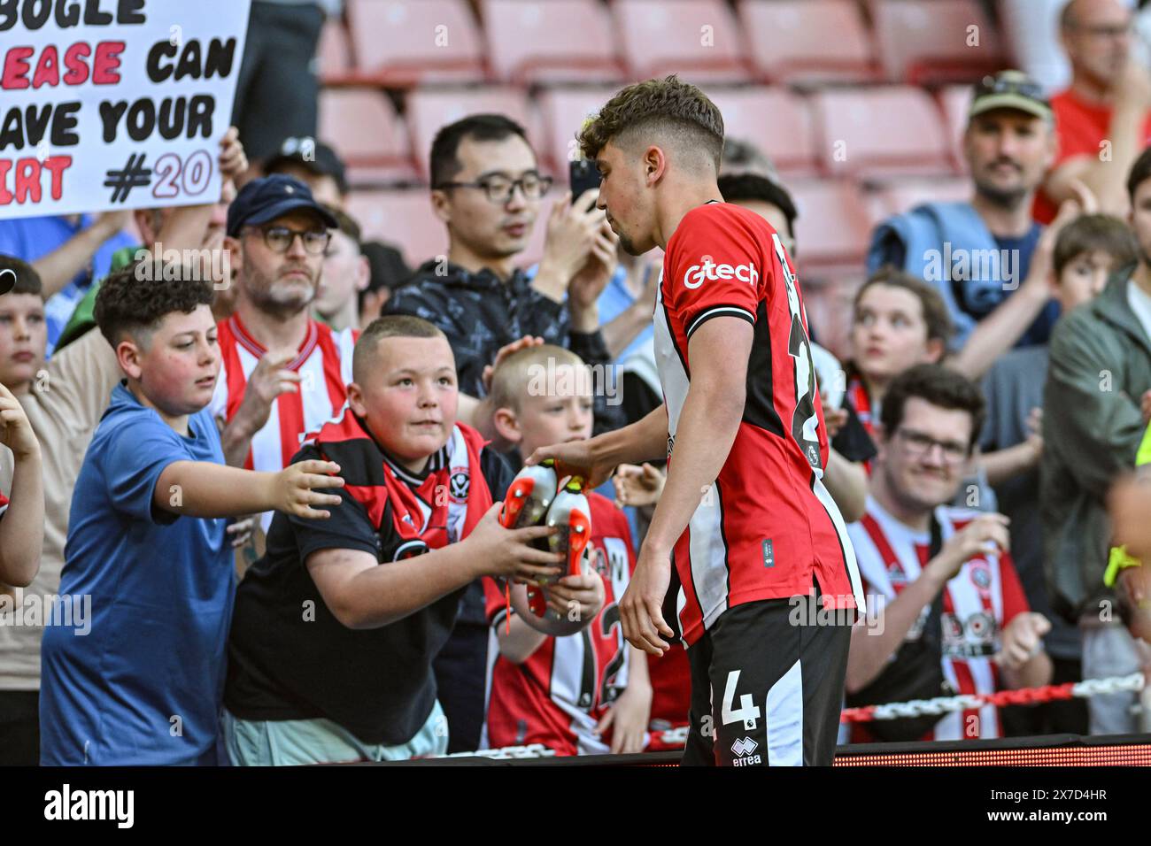 Bramall Lane, Sheffield, UK. 19th May, 2024. Premier League Football ...