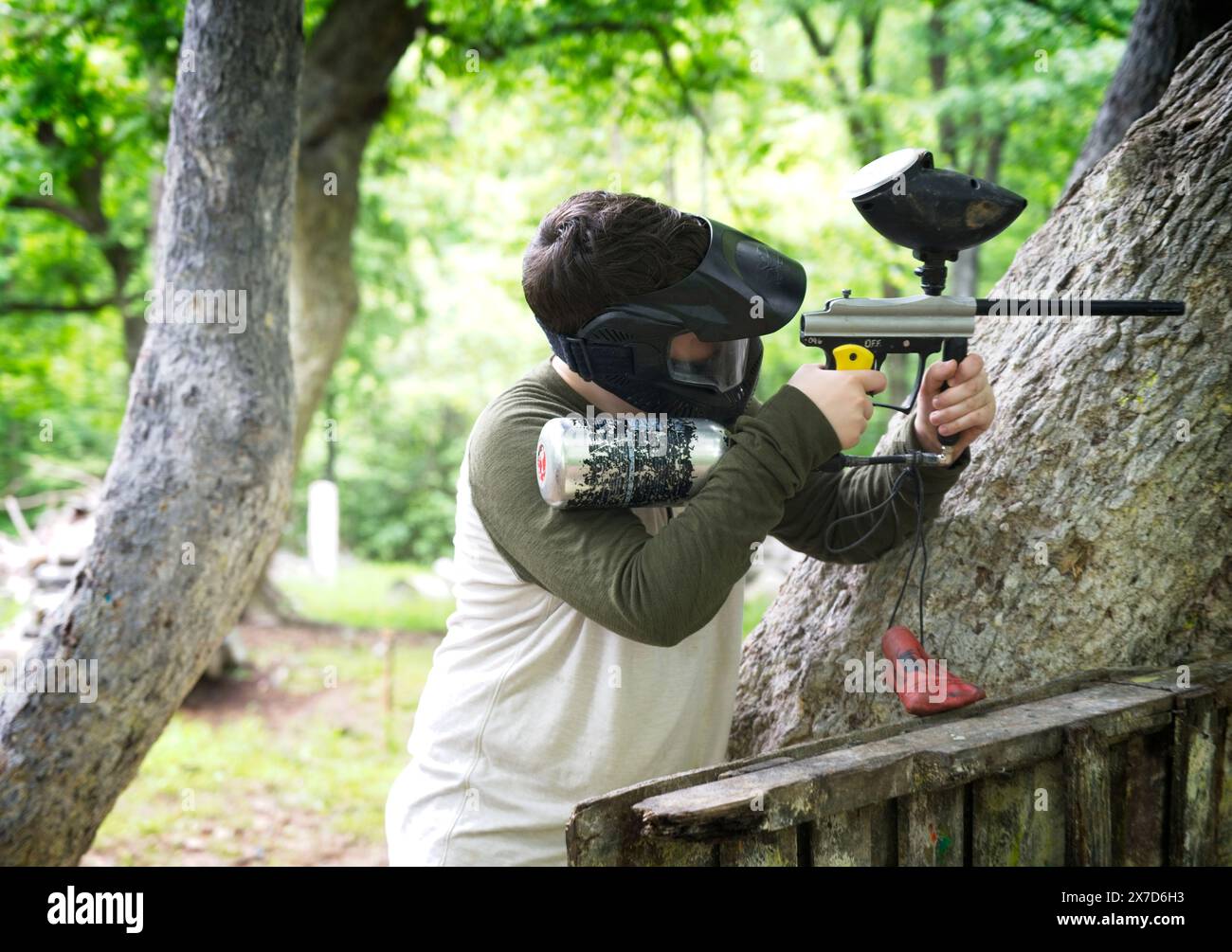 UNITED STATES: 05-19-2024: "Hogback Mountain Paintball has 70 acres ...
