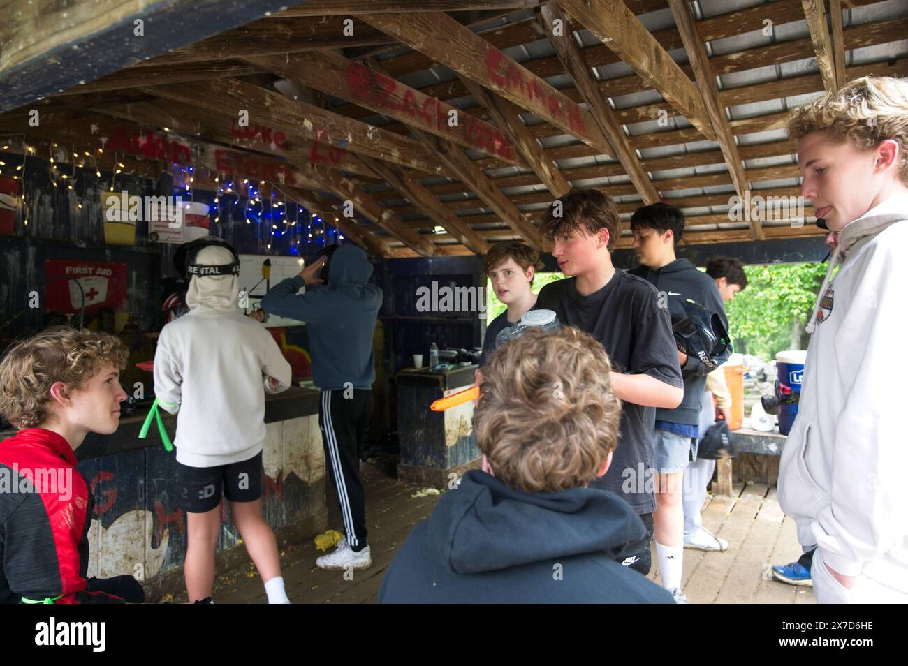 UNITED STATES: 05-19-2024: "Hogback Mountain Paintball has 70 acres ...