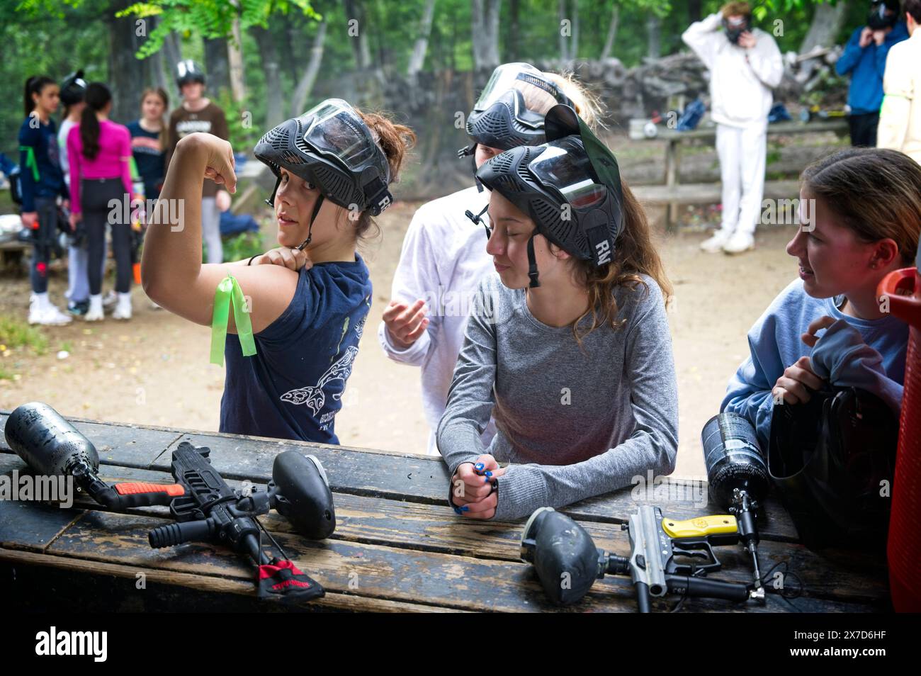 UNITED STATES: 05-19-2024: "Hogback Mountain Paintball has 70 acres ...