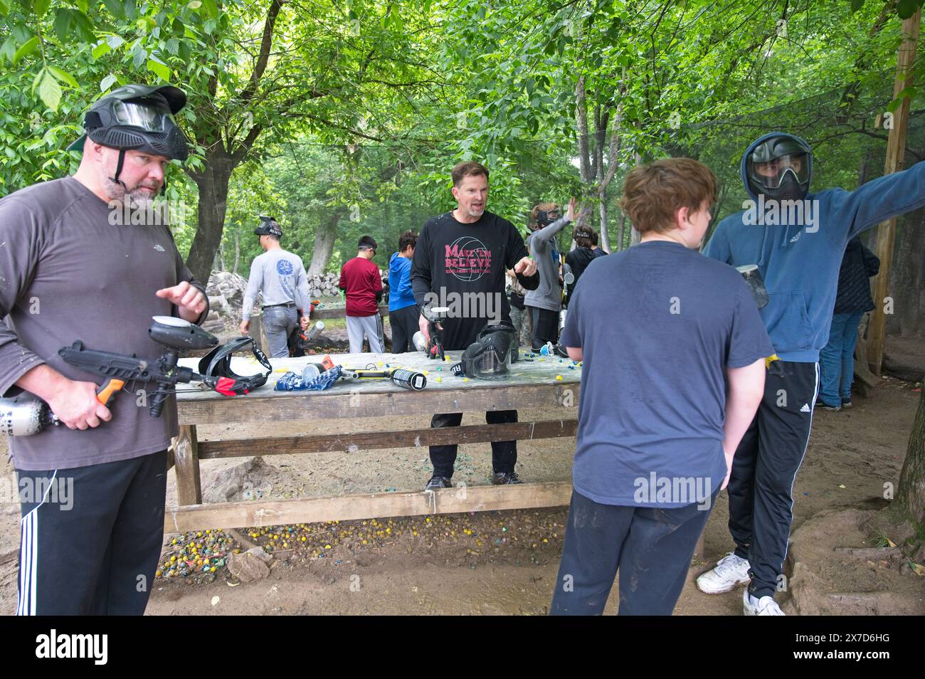 UNITED STATES: 05-19-2024: "Hogback Mountain Paintball has 70 acres ...