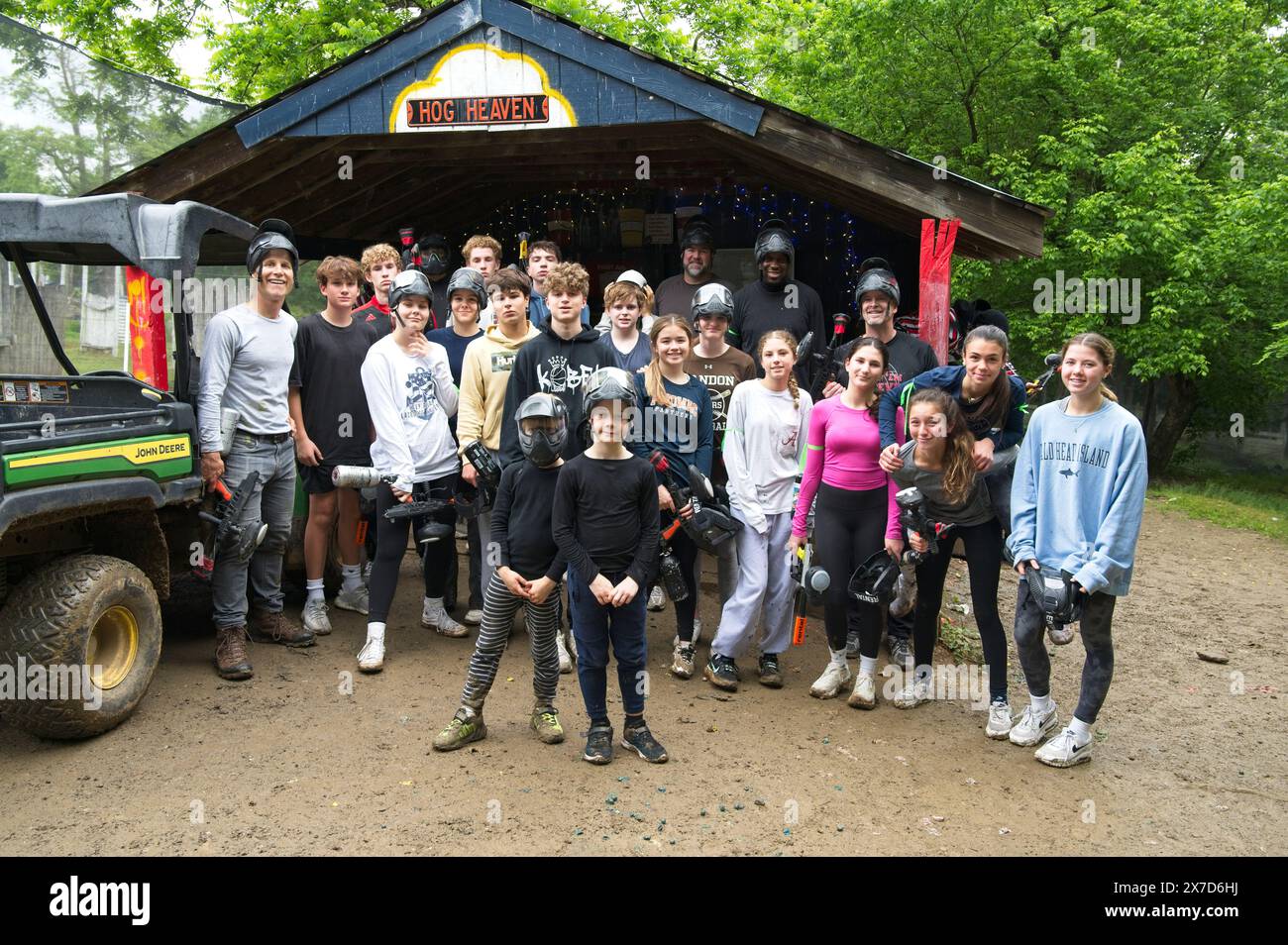 UNITED STATES: 05-19-2024: "Hogback Mountain Paintball has 70 acres ...