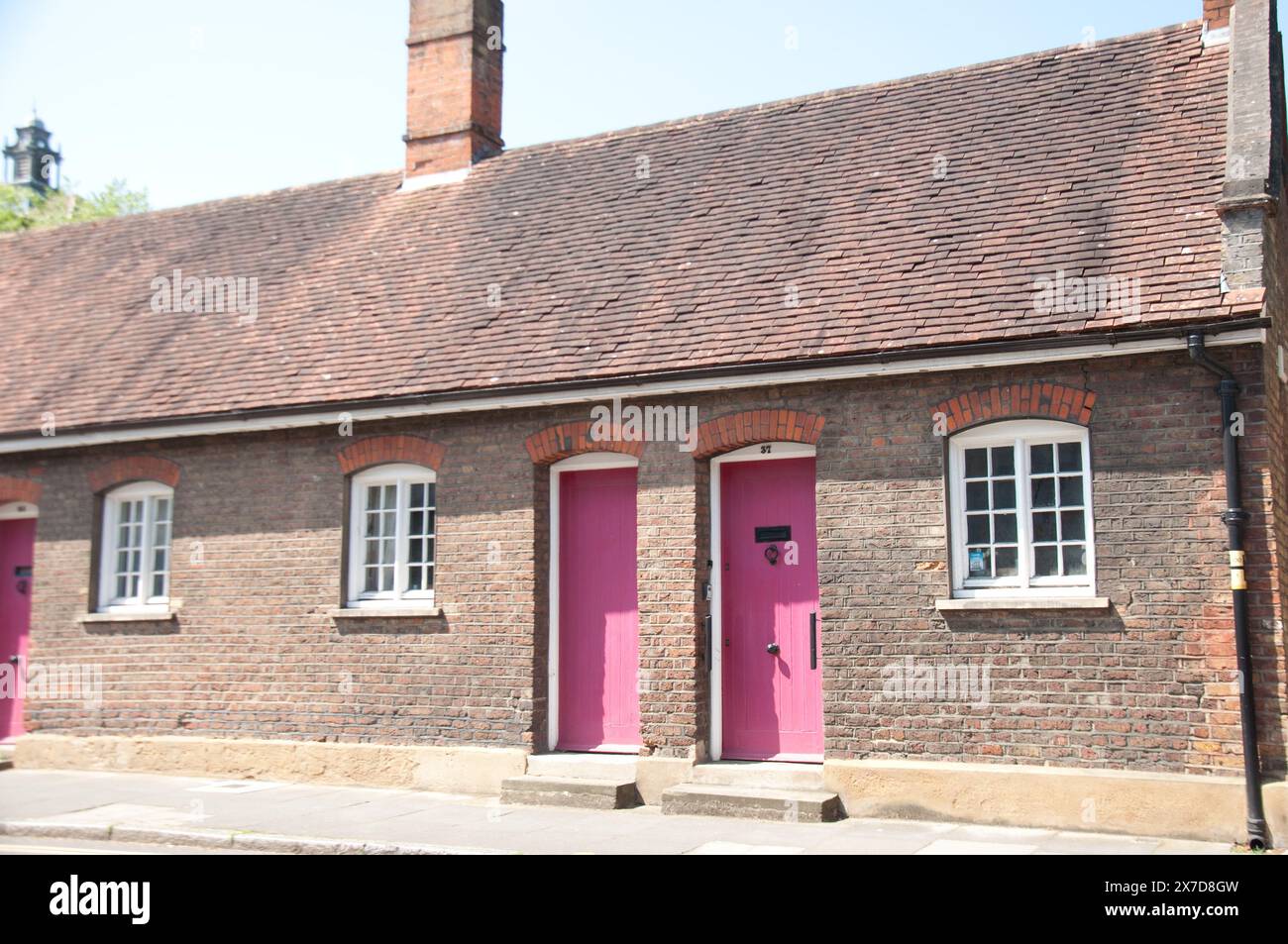 Village Almshouses, Highgate, London, UK - founded in 17th Century by ...