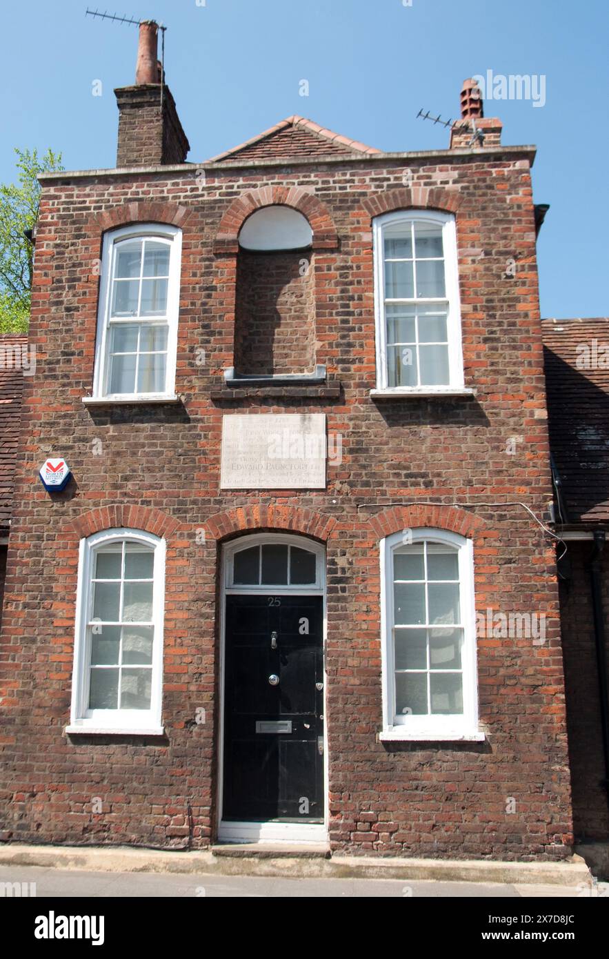 Girls' School in the middle of Village Almshouses, Highgate, London, UK ...